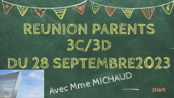 Réunion 3C/3D 2023/2034