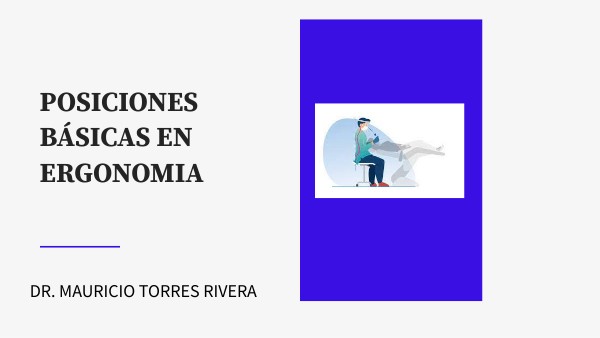 POSICIONES BÁSICAS EN ERGONOMIA | Genially