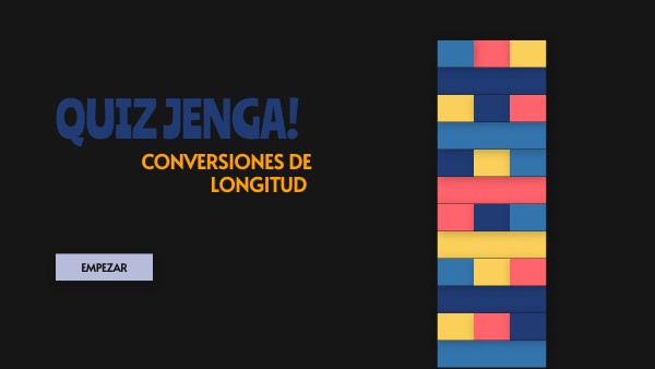 QUIZ JENGA Conversiones de longitud 1