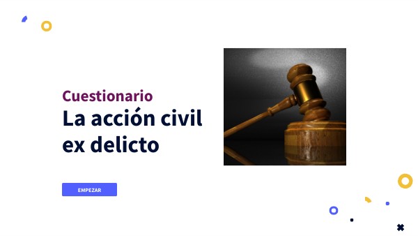 La acción civil ex delicto