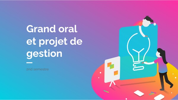 Présentation Grand Oral | Genially