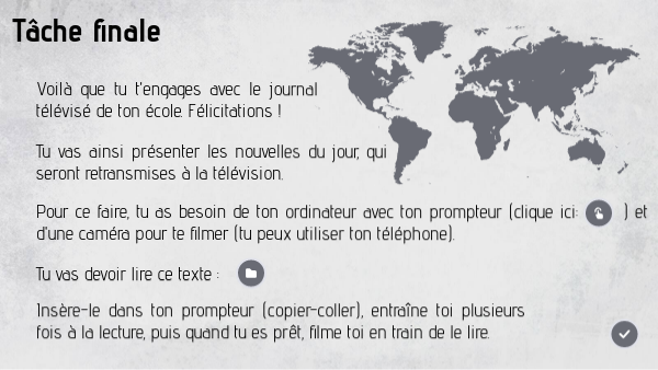 Tâche finale | Genially