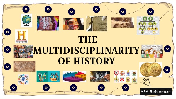 THE MULTIDISCIPLINARITY OF THE HISTORY | Genially