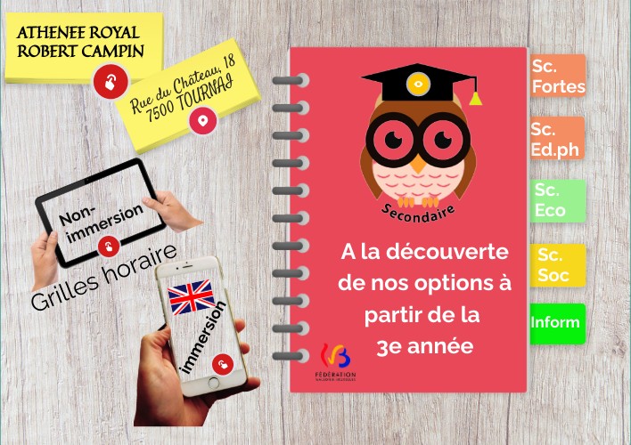 Infos - options 3e-2022 | Genially