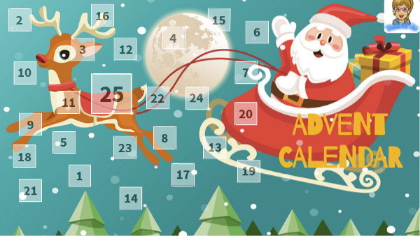 Advent Calendar 2020 Christmas rocks! | Genially