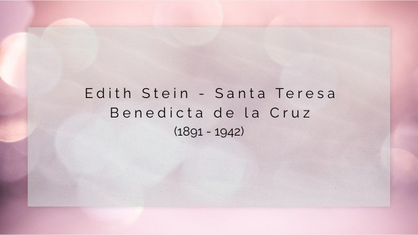 Edith Stein