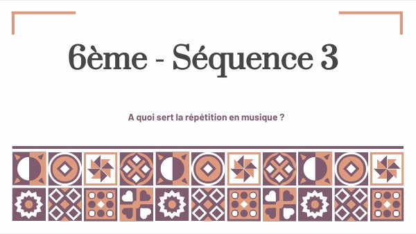 6ème Séquence 3 | Genially