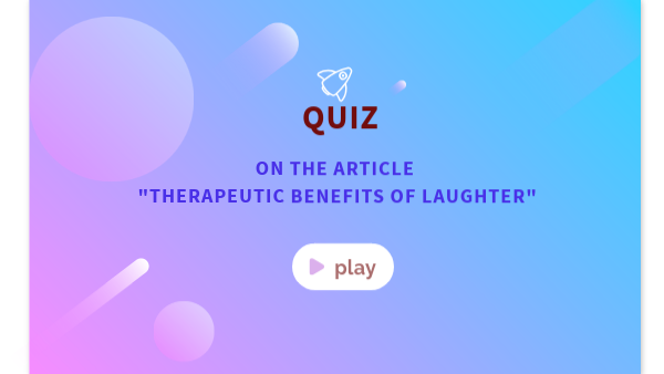 QUIZ ON LAUGHTER THERAPY | Genially