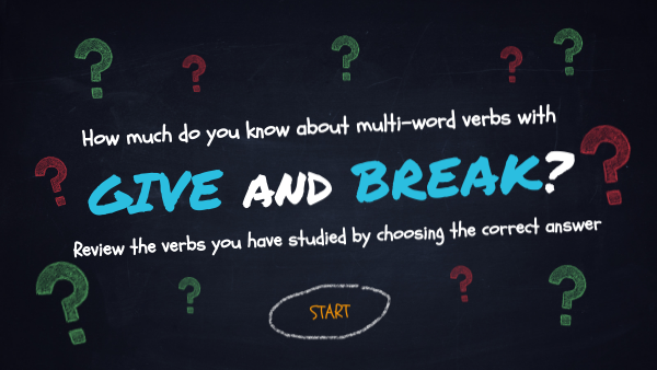 REVIEW OF MWVs with GIVE and BREAK | Genially