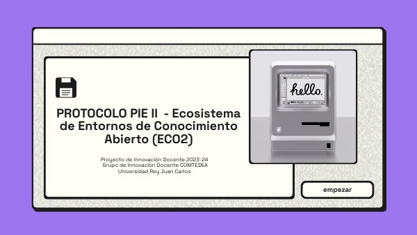 PROTOCOLO II PIE COMTEDEA | Genially