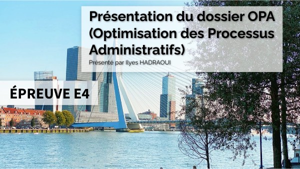Présentation OPA | Genially