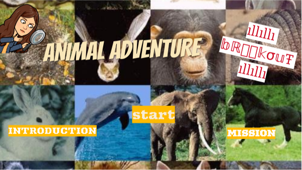 Aventura animal- break out | Genially