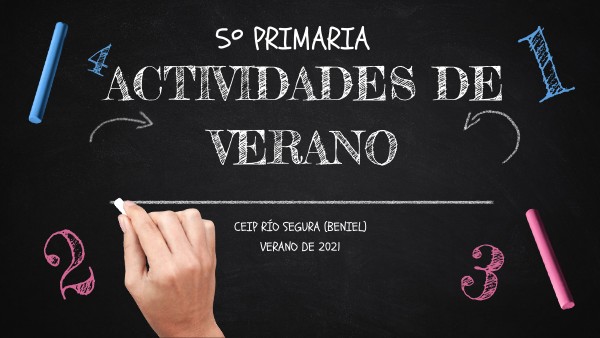 ACTIVIDADES DE VERANO 20-21 | Genially