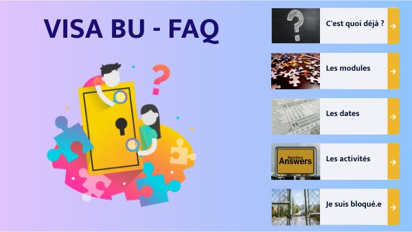 VISA BU FAQ