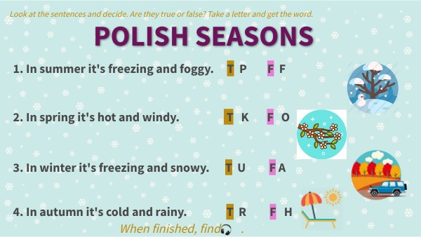 Polish seasons