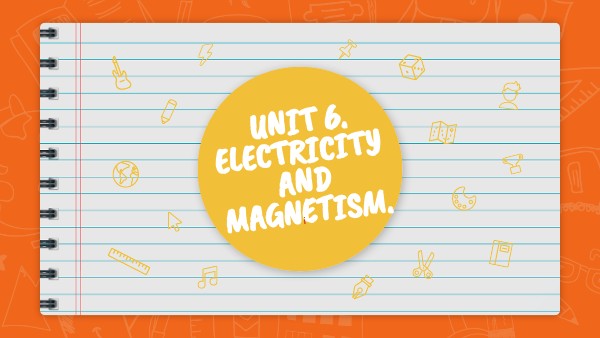 UNIT 6. ELECTRICITY AND MAGNETISM