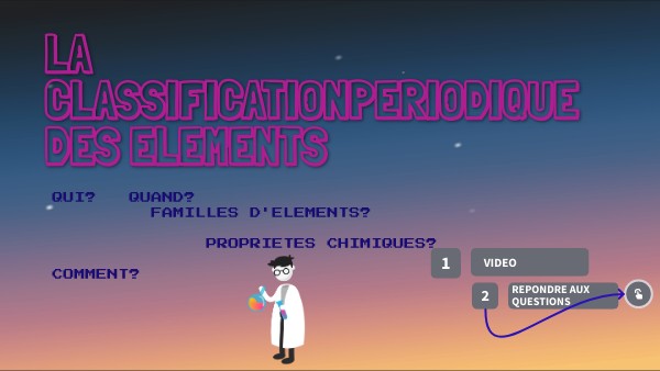 La classification périodique des éléments 3ème