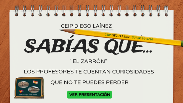 SABÍAS QUÉ...ZARRÓN | Genially