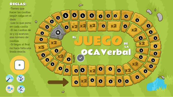 JUEGO DE LA OCA VERBAL | Genially