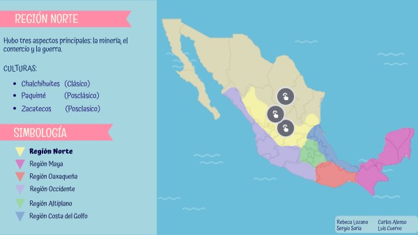 Práctica 2 Regiones Culturales Mesoamericanas | Genially