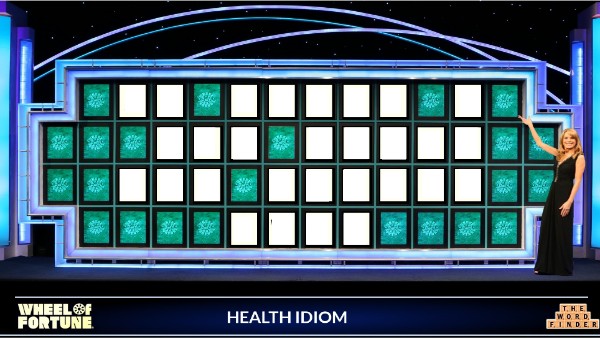 health idiom - WHEEL OF FORTUNE