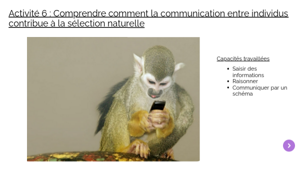 Communication Animale et speciation SVT 2nde | Genially