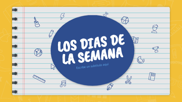 los días de la semana | Genially