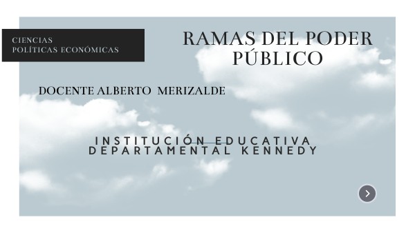 RAMAS DEL PODER PUBLICO