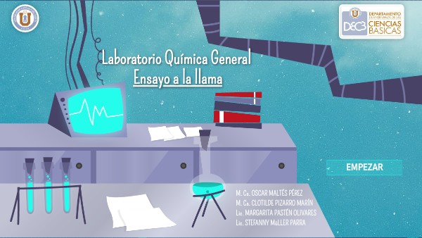 Laboratorio Química ICI-ICCI Ensayo a la llama | Genially