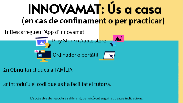INNOVAMAT DES DE CASA | Genially