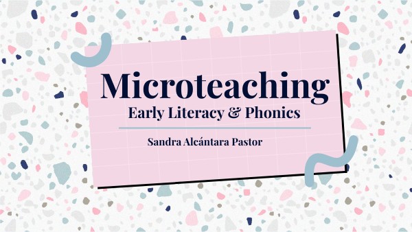 Phonics microteaching