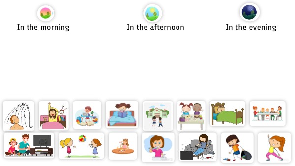 Everyday activities | Genially