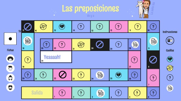 LAS PREPOSICIONES | Genially