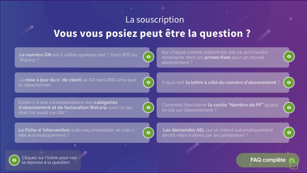 FAQ - Gestion d'un dossier client | Genially