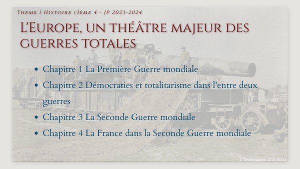 Histoire Thème 1 Chapitre 1 | Genially