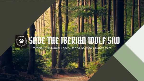Save the Iberian Wolf | Genially
