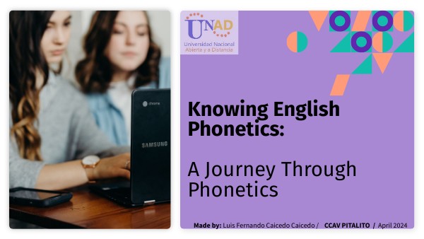 Task 2 – Phonetics Collective Creation | Genially