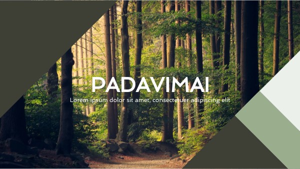 padavimai Itegruota pamoka | Genially