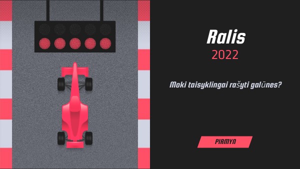 Ralis/rašybos treniruoklis | Genially