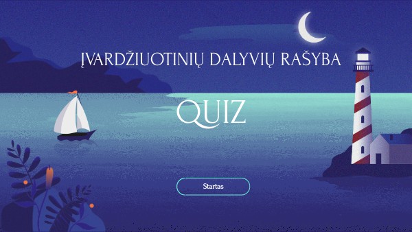 Įvardž. dal. | Genially