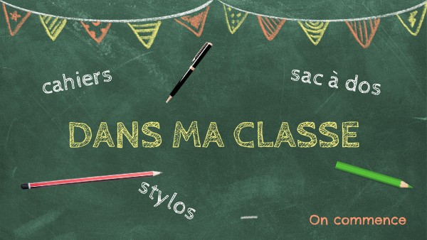 Dans ma classe | Genially