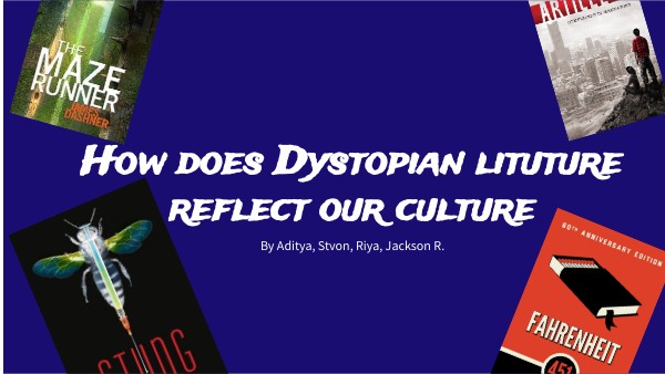 Copy - Dystopian literature | Genially