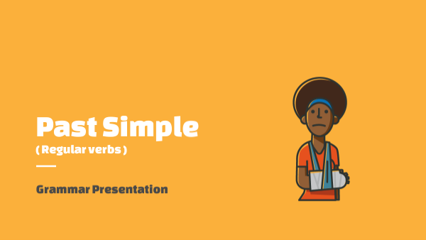 GRAMMAR - PAST SIMPLE (REGULAR) - 5,6,7 | Genially