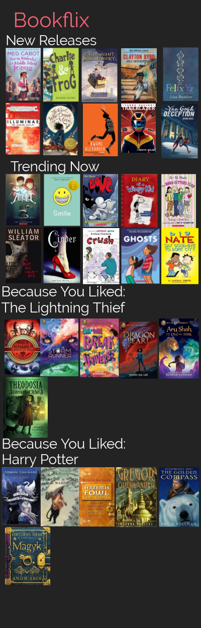 bookflix | Genially