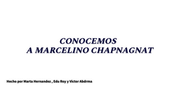 CONOCEMOS A MARCELINO | Genially