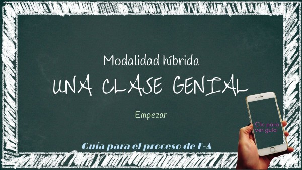 Modalidad híbrida 2021 | Genially