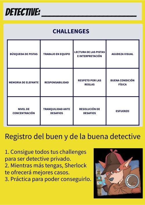FICHA DETECTIVE PRIVADO | Genially