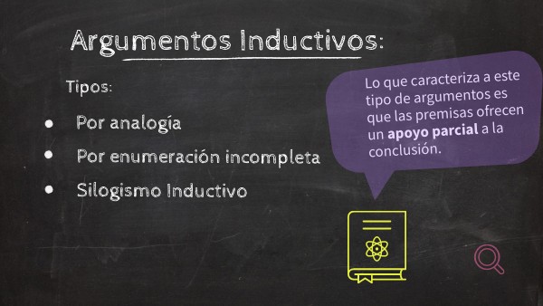 Sesión 5: Los argumentos inductivos y su evaluación. | Genially