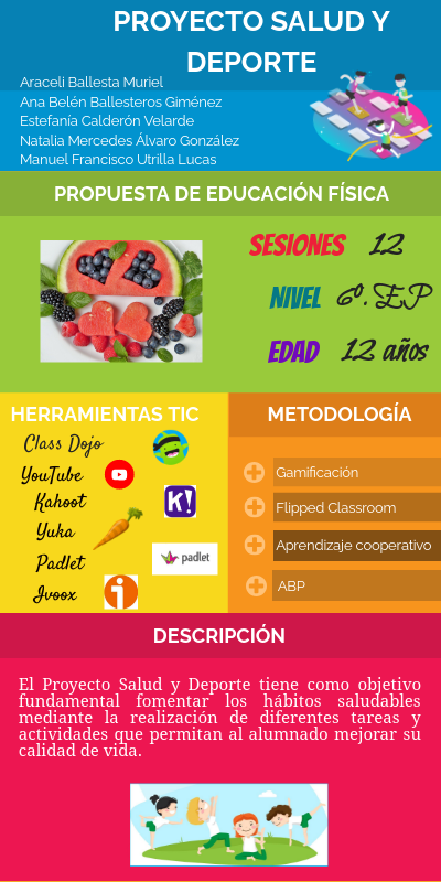 PROYECTO SALUD Y DEPORTE