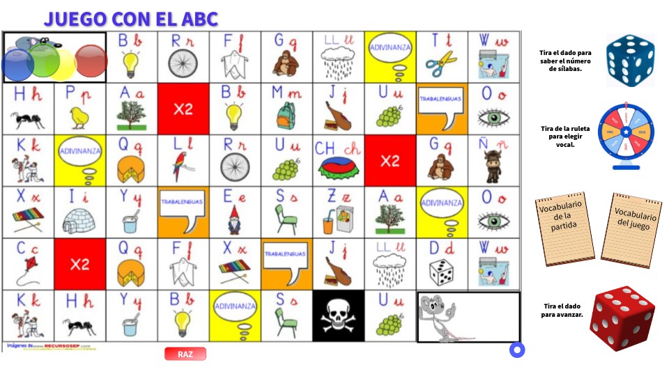 Juego con el ABC